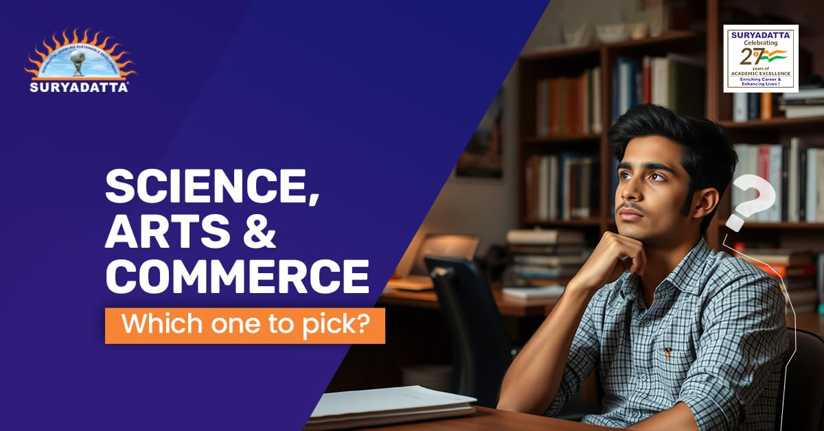 Science, Arts and Commerce – Which Stream to choose after 10th?
